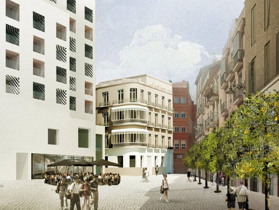 Detalles del proyecto de Moneo para transformar la zona de Hoyo de ...