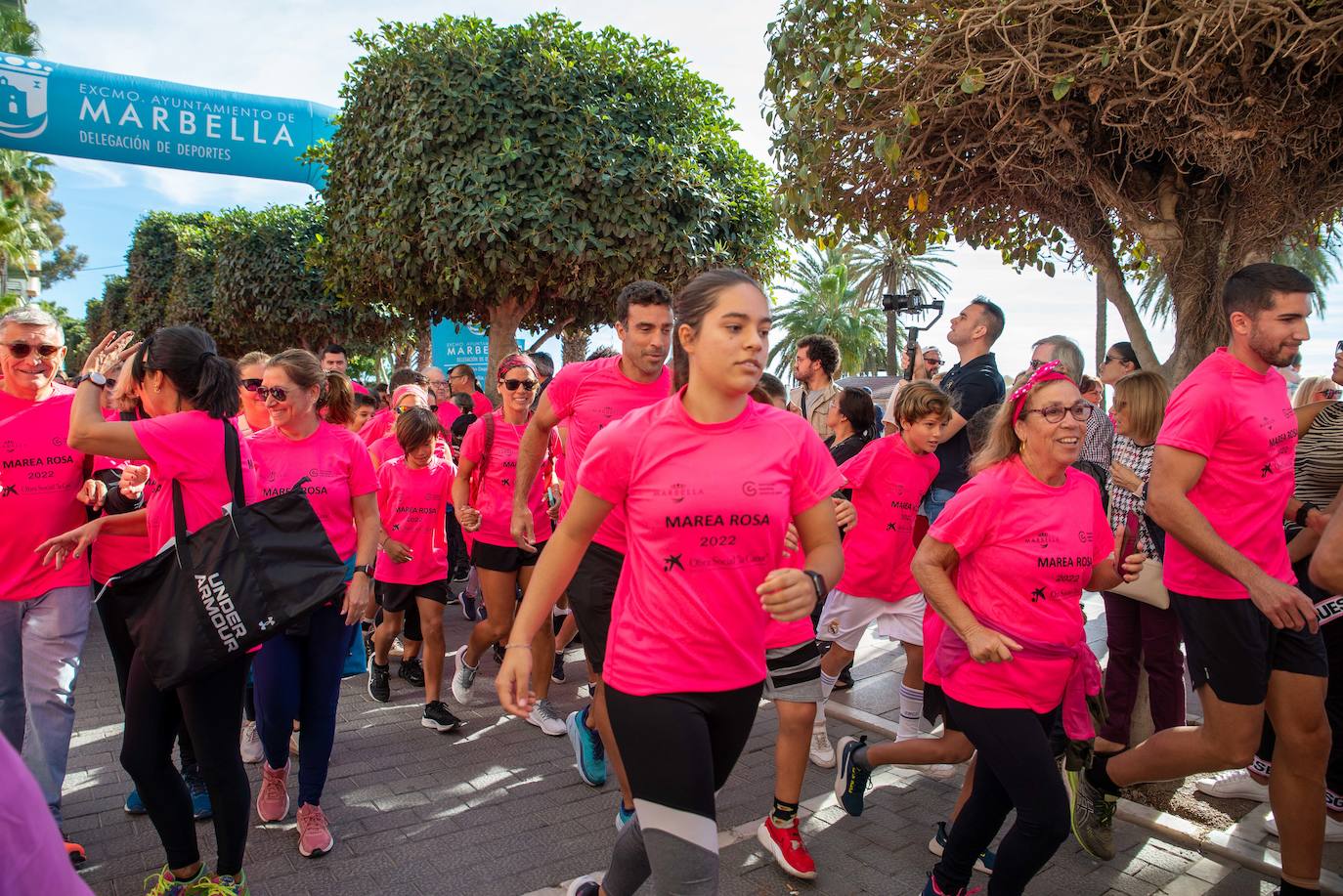 Photos: Wave of pink in Marbella as more than 3,000 take part in cancer ...