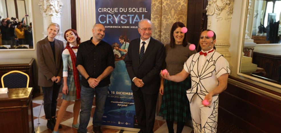 Cirque du Soleil transforms Malaga sports arena into ice palace | Sur ...