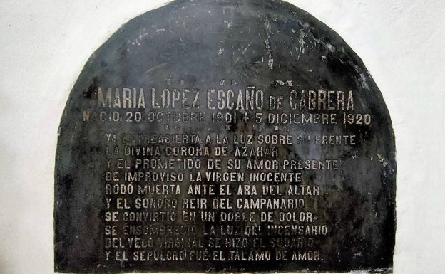 María López Escaño cayó fulminada durante su boda en la iglesia de ...